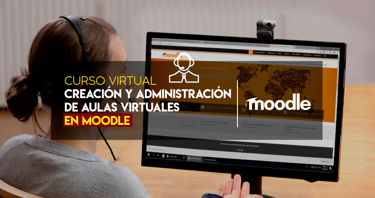 CURSO: CREACIÓN DE AULAS VIRTUALES CON MOODLE